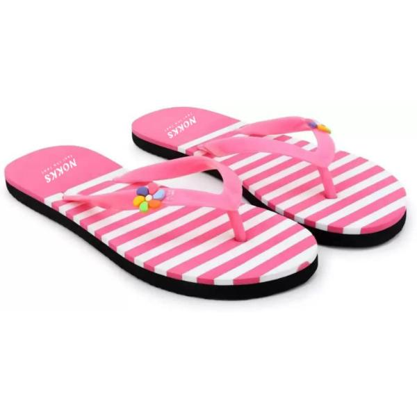 Nokks Women Slipers/Flipflops for Women_Blocks_P - JioMart