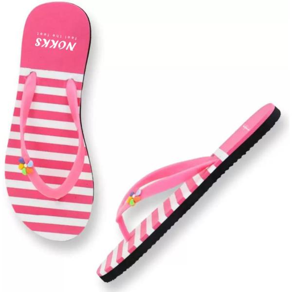 Nokks Women Slipers/Flipflops for Women_Blocks_P - JioMart