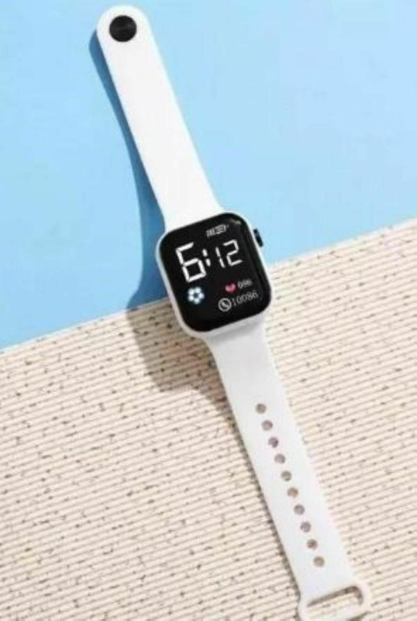 MVS Stylish Look With Dummy Icons Dial LED Digital Watches For Kids ...