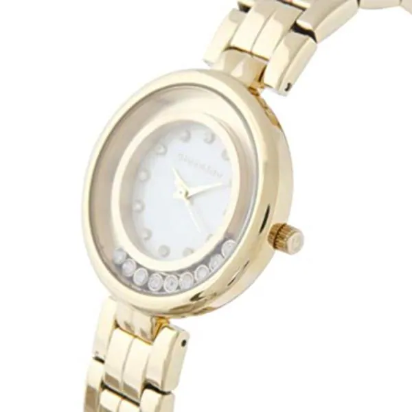 Giordano Analog Gold Dial Gold Strap Watch For Women - JioMart