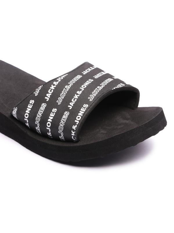 Appitite Black Comfortable EVA Sliders for Men - JioMart