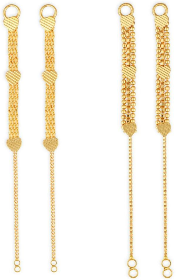 Vighnaharta Alloy Ear Thread For Women And Girls (Pair Of 2) - JioMart