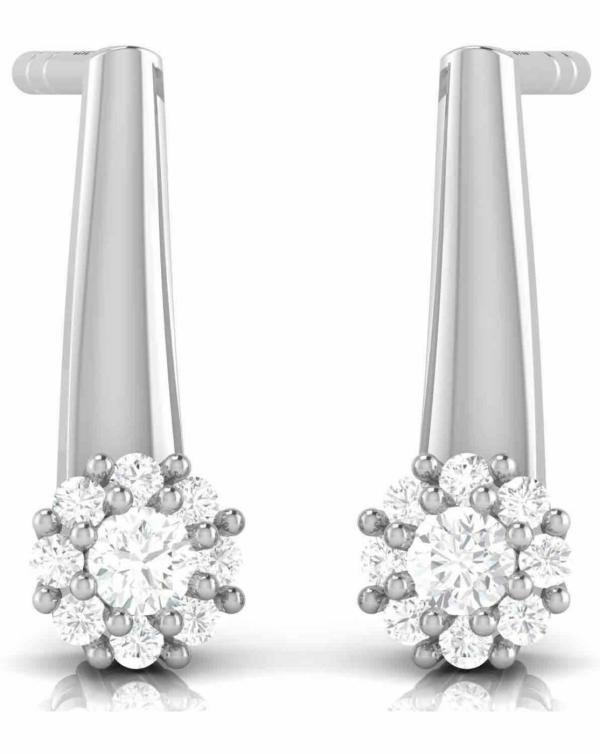 Praavy Studed Earring Set Silver (Women) - JioMart