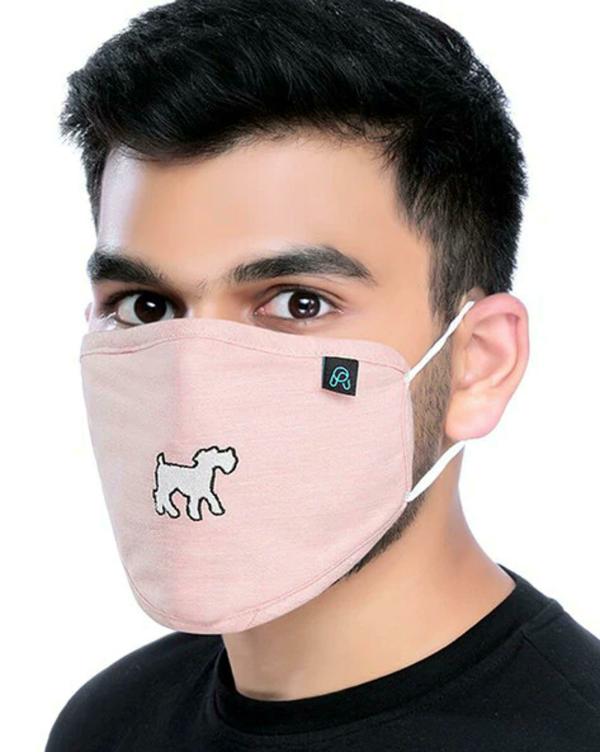 Papa Brands Women Black Typographic Masks - JioMart