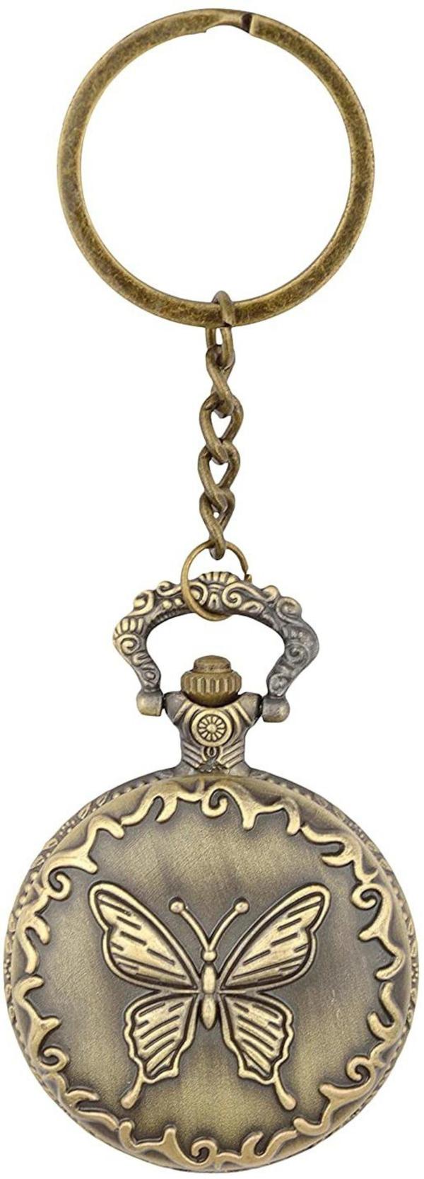 Gt Gala Time Gold Zink Alloy Analog Roman Number Butterfly Metal ...