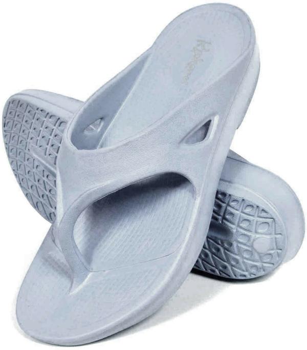 Kickonn Men Flip Flop (Grey) - JioMart