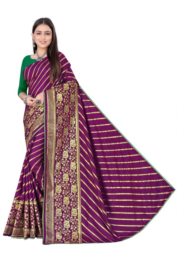 R-MM-Hathi Magenta Saree Latest Designer Silk Saree For Women - JioMart