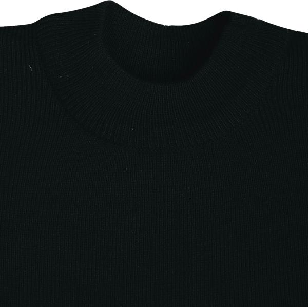 Knitco Boys and Girls Black Solid Acrylic Blend Sweater Black 7-8 Y ...