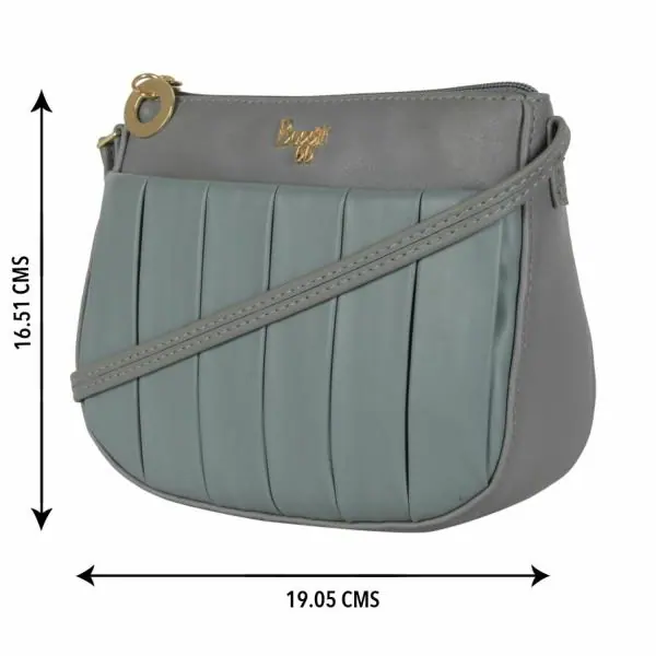 Baggit Women's Blue Pvc Sling Bag - JioMart