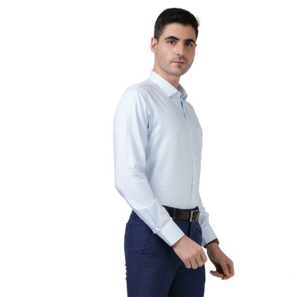 Park Avenue Men Formal Light Blue Shirt - JioMart