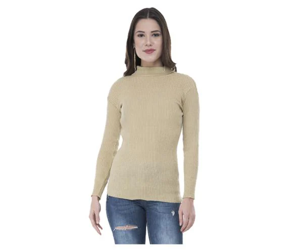 IndiWeaves Women Woollen Warm Full Sleeves High Neck Skivvy (Pack of 7 ...