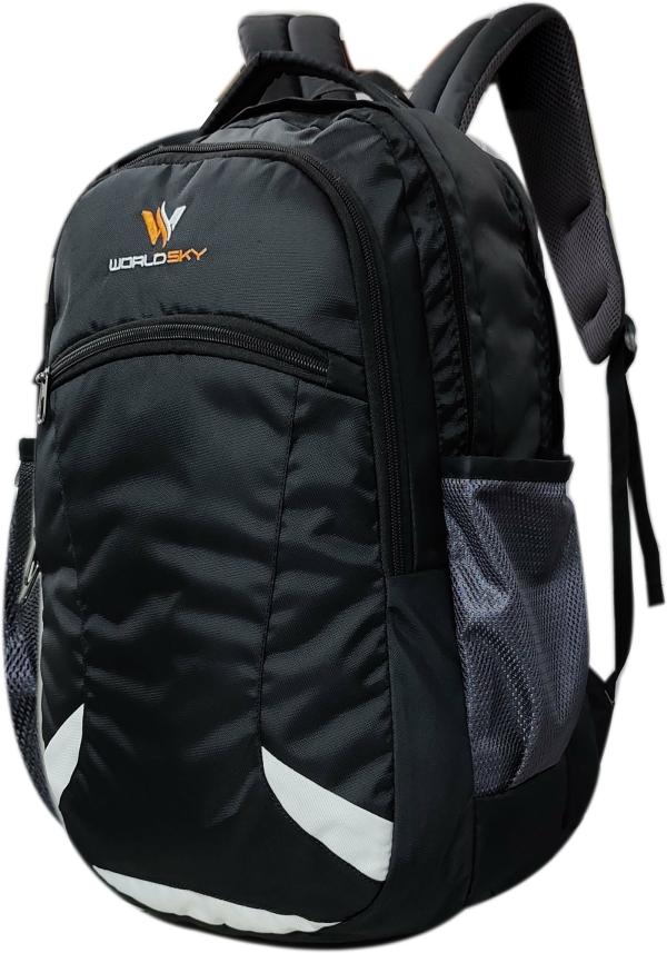WORLDSKY Men's BagPacks 35 L Backpack (Black) - JioMart
