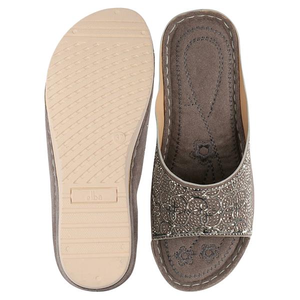 Shoetopia Women Comfortable Grey Platform Heels - JioMart