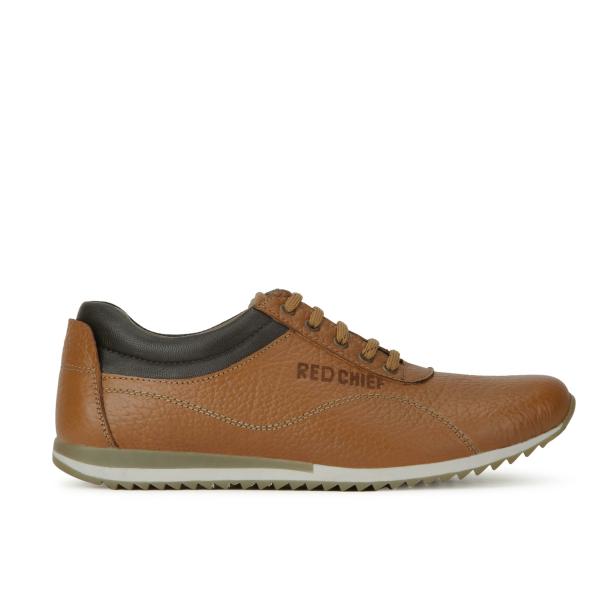 Red Chief Men's Elephant Tan Leather Casual Shoes - JioMart