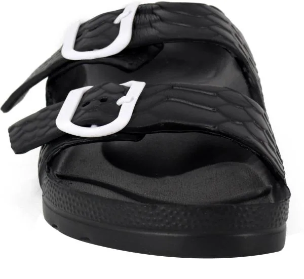 Kickonn Women Flats Sandal (Black)size 5 - JioMart