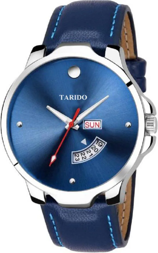 Tarido Analog-Digital Blue Dial Blue Strap Watch For Men - JioMart