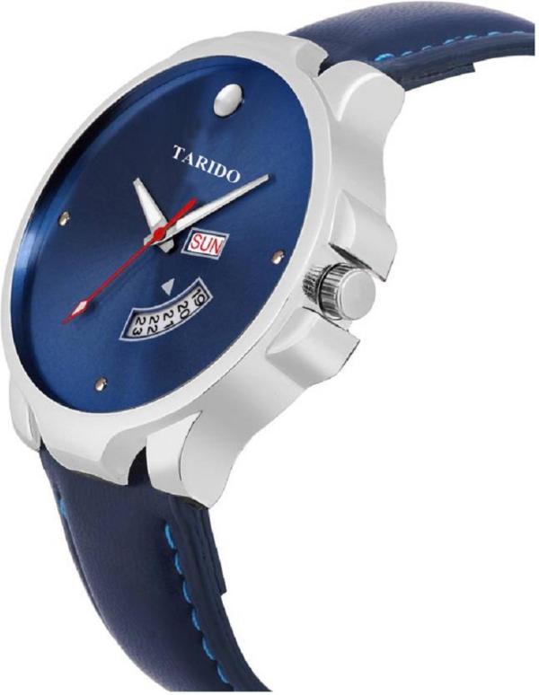 Tarido Analog-Digital Blue Dial Blue Strap Watch For Men - JioMart