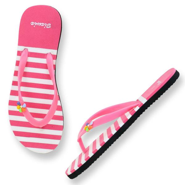 Bizwiz Pink Rubber Slippers for Women & Girls - JioMart