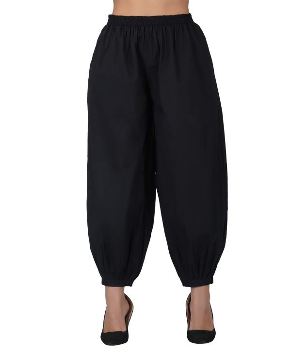 Fabcoast Women regular ethnic wear 100% Cotton Cambric Pathani Salwar with full elastic and 2 ...