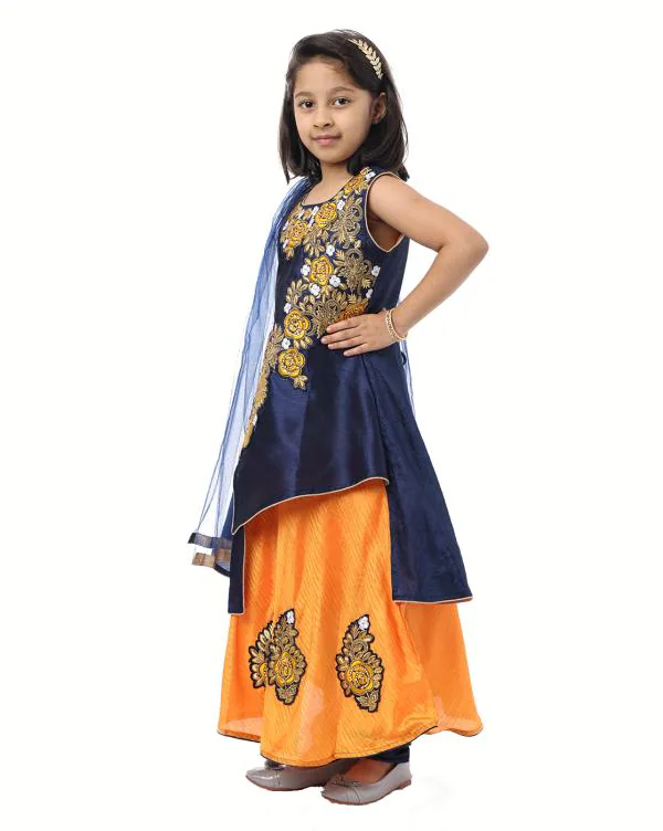 Ashwini Girls Embroidery Tapeta Salwar Suit | Indian Ethnic Kids Wear ...