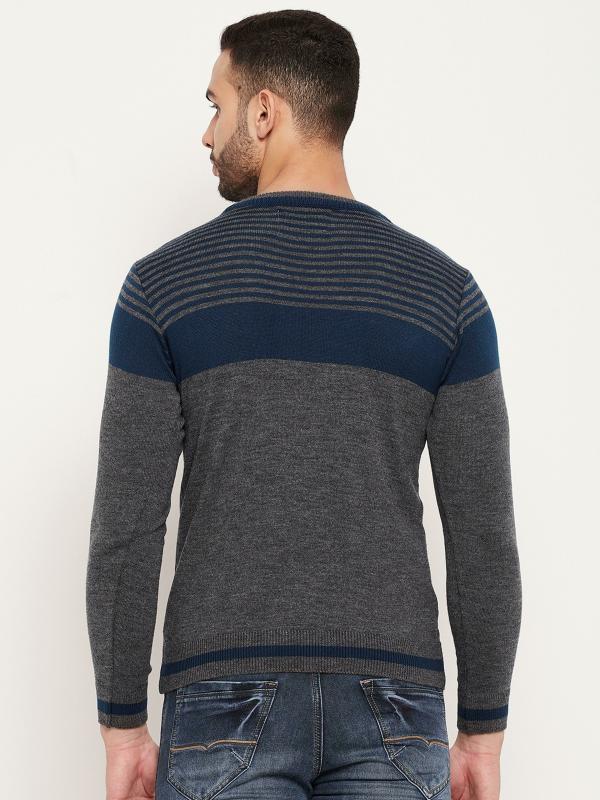 Duke Stardust Men Full Sleeve Striped Sweater - JioMart