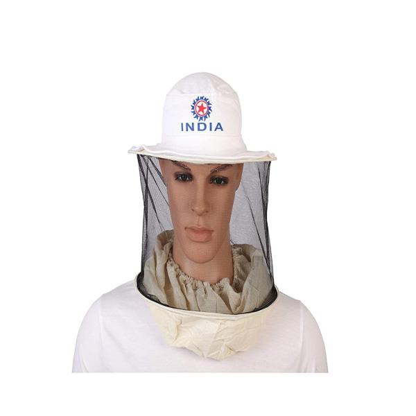 TURRITOPSIS Bee Cap Honeybee White Cap Bee Veil for The Protection of ...