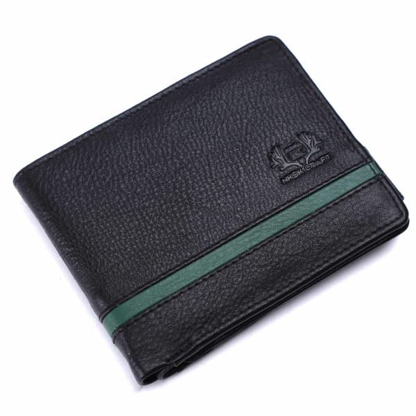 NKSK CRAFT Genuine Leather RFID Protected Stylish Design Wallet for Men's. (NC-95) (BDGB) - JioMart