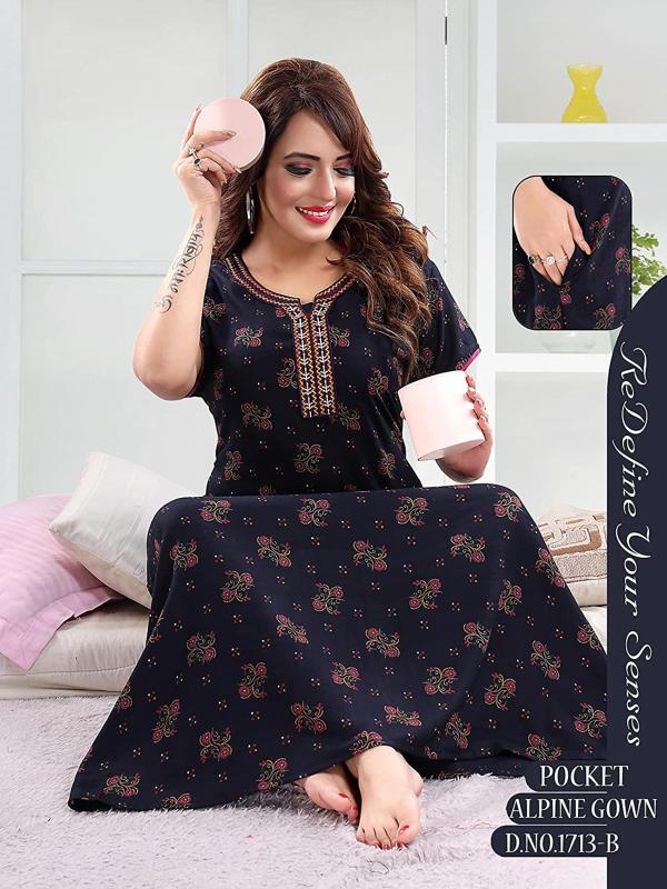 Kavanng Women's Premium Alpine Nighty - Crafted with Softness and ...