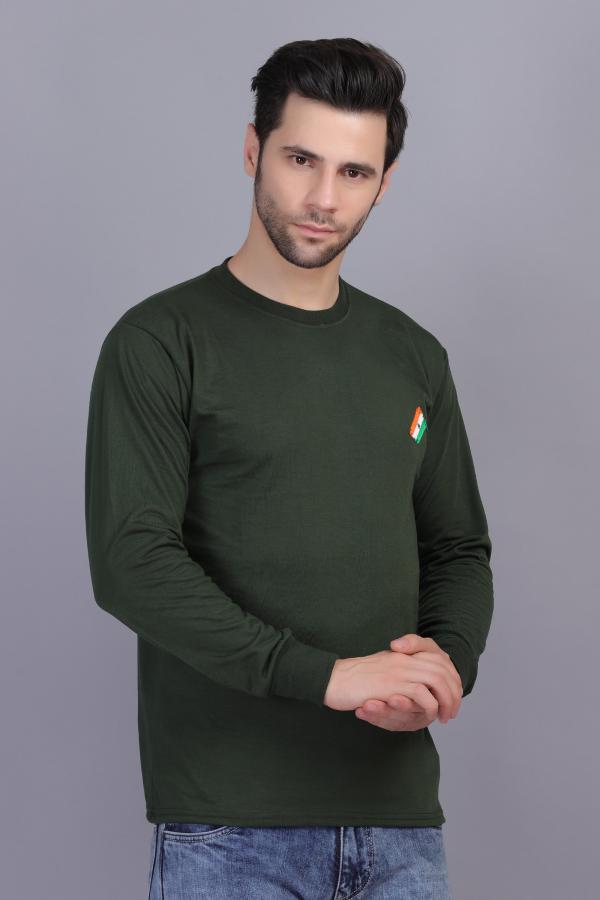 AXOLOTL Army/Military Style Cotton Commando T-shirt for Men - JioMart