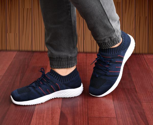 Afreet Men's Sports Shoes for Running and Walking. (Navy) - JioMart