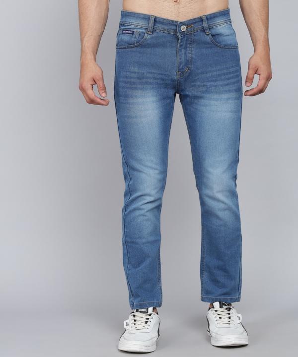 DAKWINS Men's Denim Washed Light Blue Jeans (DKW-RP-WASH-BL) - JioMart