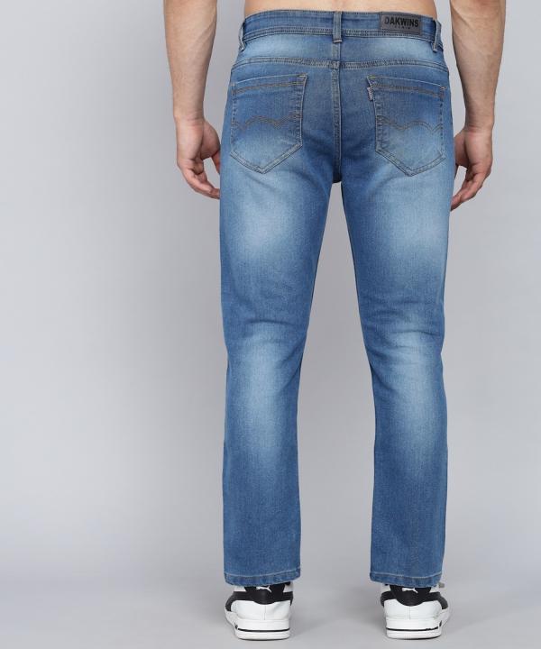 DAKWINS Men's Denim Washed Light Blue Jeans (DKW-RP-WASH-BL) - JioMart
