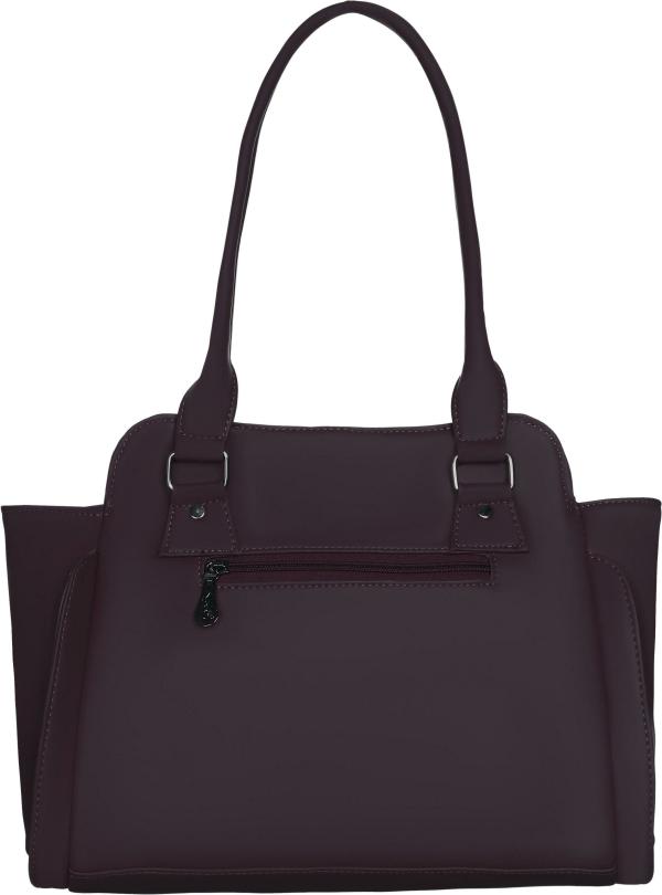 Semiize Women Purple PU Handbag - JioMart