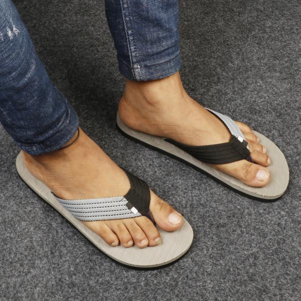 X BYE Mens Grey Flip-Flops & Slippersl FLIP FLOP FOR MEN l MEN SLIPPERS ...