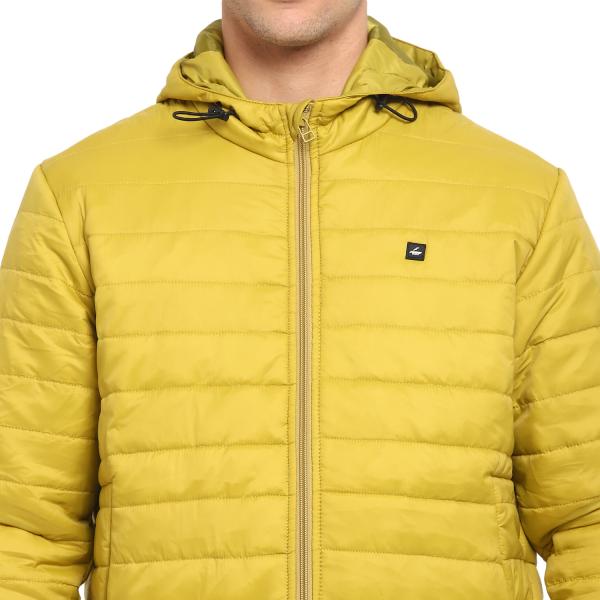 Full Sleeve Regular Fit Nylon Lt.Green Solid Sports Jacket for Men ...