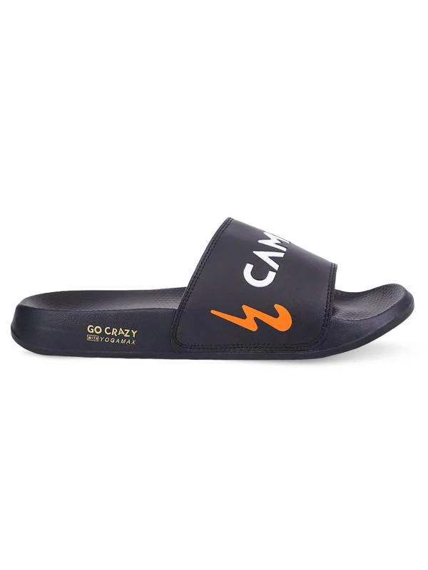 Campus SL-415A Black Men's Sliders - JioMart