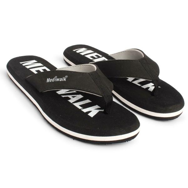 Mediwalk's EVA|Premium|Comfort Black Slippers/Flipflops for women - JioMart