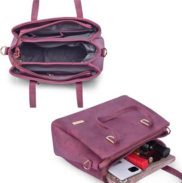 Fommil Women Maroon Handbag - JioMart