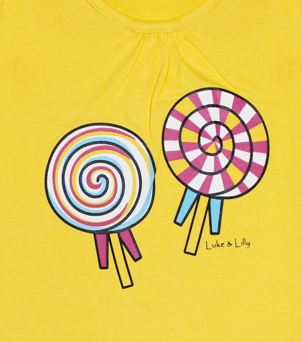 Luke and Lilly Girls Printed Tshirt - JioMart