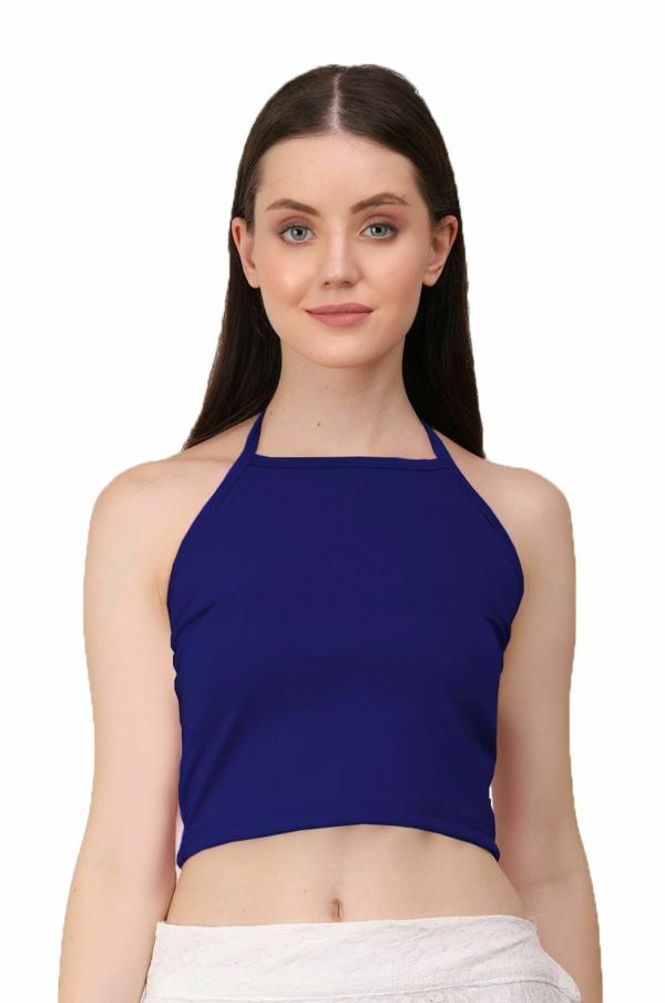 AD2CART A1669 Women's Royal Blue Crop Top - JioMart
