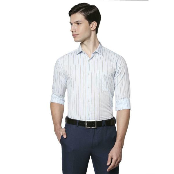 Park Avenue Men Formal Light Blue Shirt - JioMart