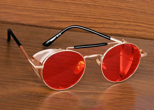 ELEGANTE Round Red Sunglasses For Men And Women - JioMart