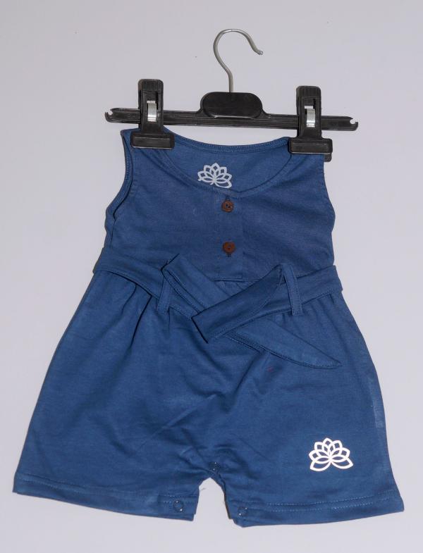 The Maple Fashion Girl Dark Blue Hosiery Dress (3-6 M) - JioMart