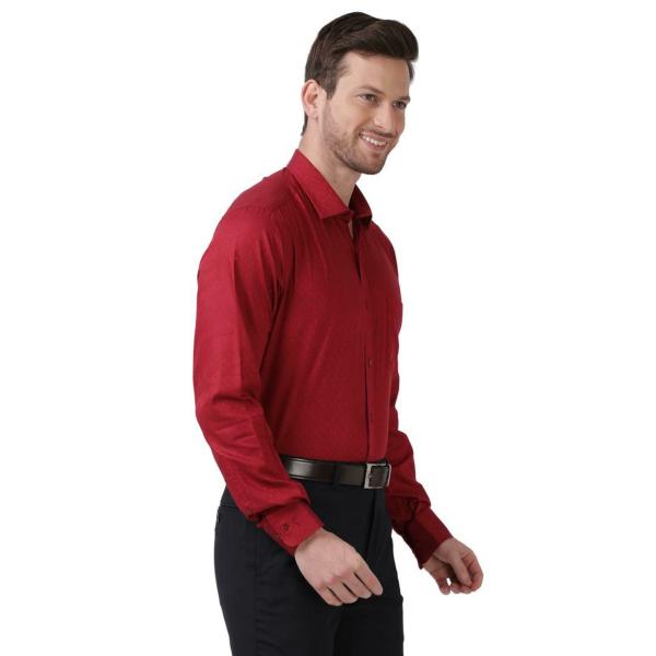 Park Avenue Men Formal Medium Red Shirt - JioMart