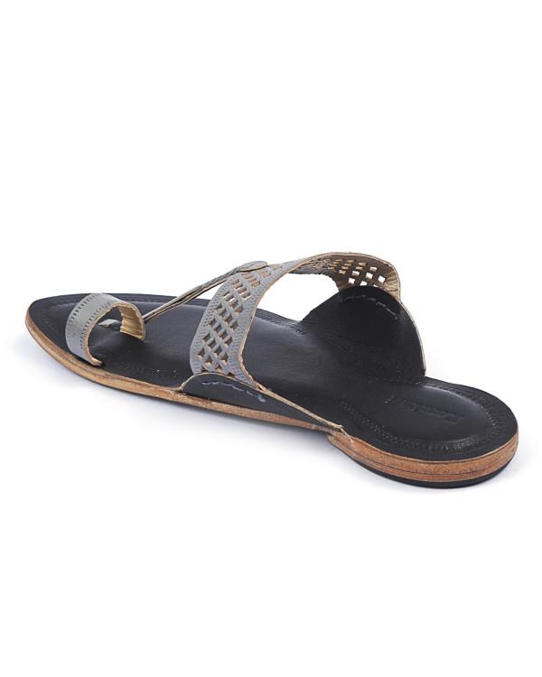 Korakari Black Fashion Chappal - JioMart