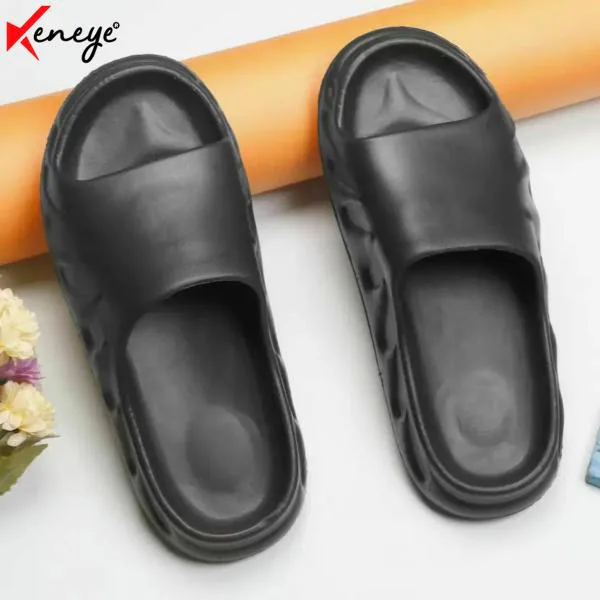 Keneye Men's Ultra Soft Slide || Super Soft and Thik || Outdoor Slip On ...