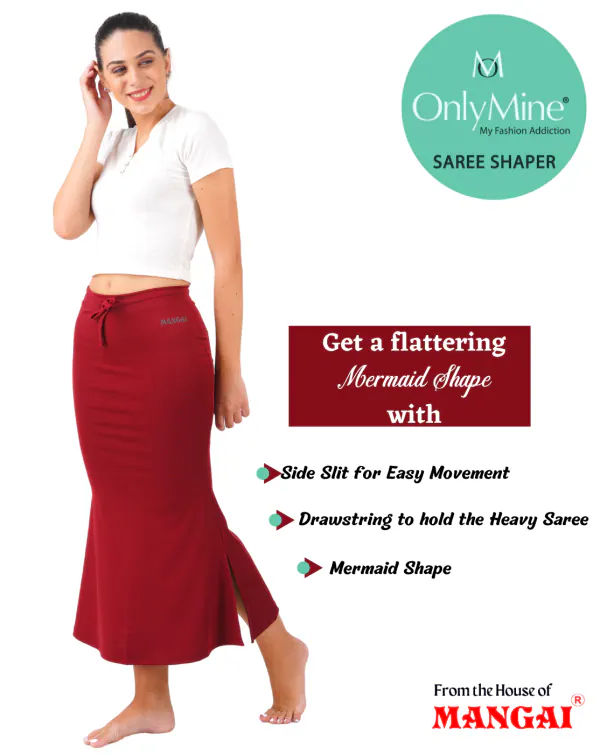 ONLY MINE Saree Shaper from the House of MANGAI | Premium | Quality ...
