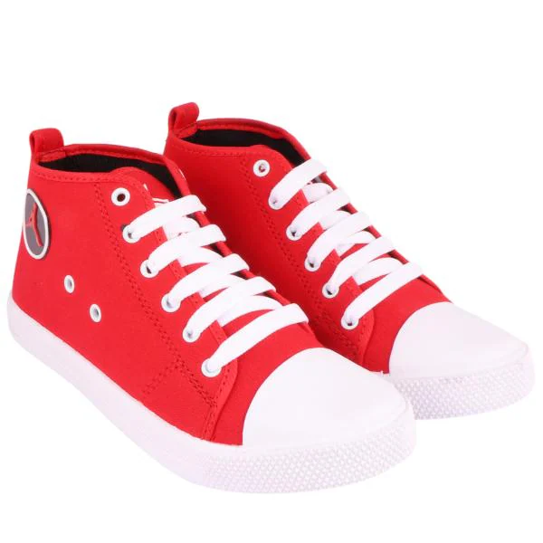Foot Stair Red Casual Shoes for Men - JioMart