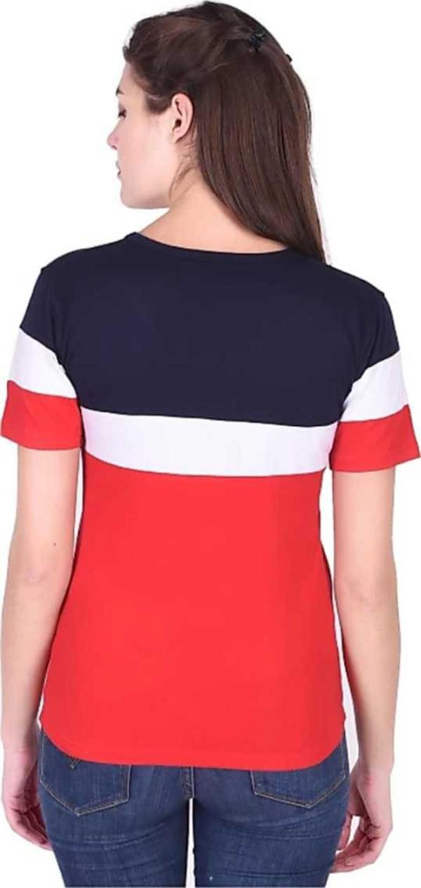 Ryte Style Women Cotton Silk Color Block Top - JioMart