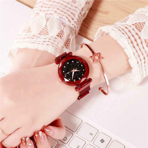 Watchstar Analog Red Dial Red Strap Watch For Women - JioMart